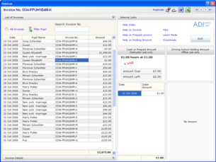 ADI-diary.NET for driving instructors and driving schools